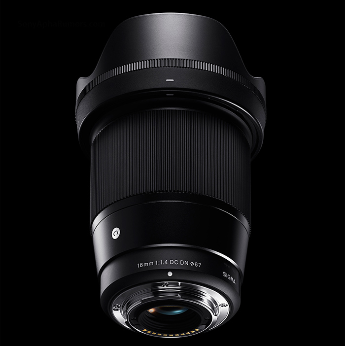 Leaked images of the new Sigma 16mm f/1.4 lens for MFT and Sony E-mount ...